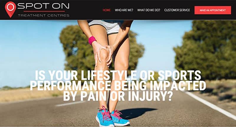 Physiotherapy Company Website Design | Web Design Port Elizabeth